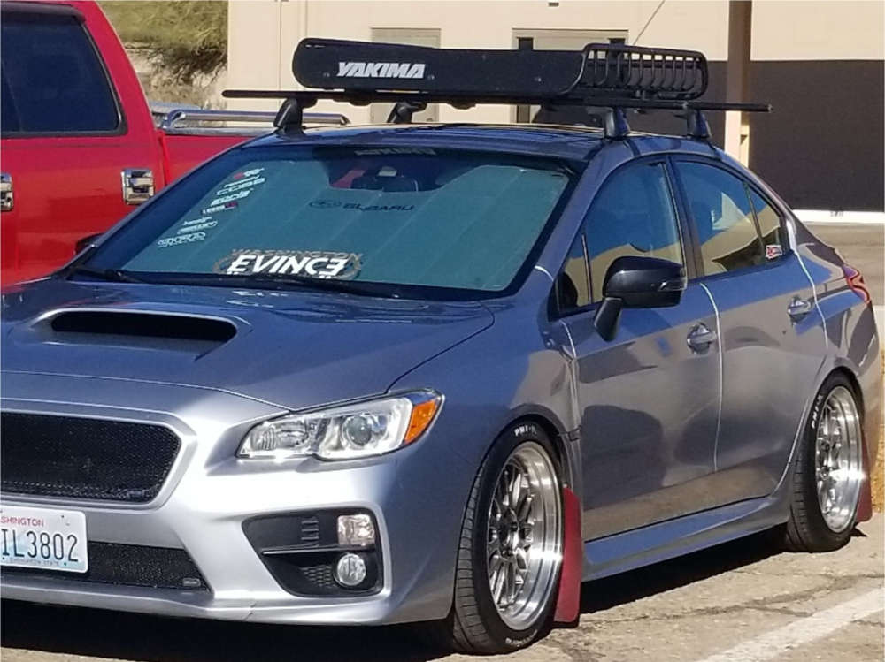 2016 Subaru WRX Wheel Offset Flush Air Suspension | 1935963 | Custom ...