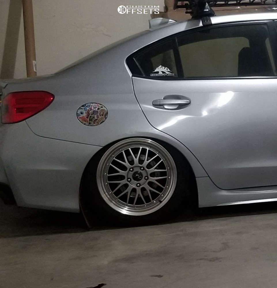 2016 Subaru WRX Wheel Offset Flush Air Suspension | 1935963 | Custom ...