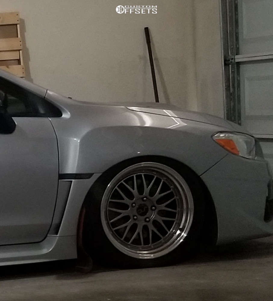 2016 Subaru WRX Wheel Offset Flush Air Suspension | 1935963 | Custom ...