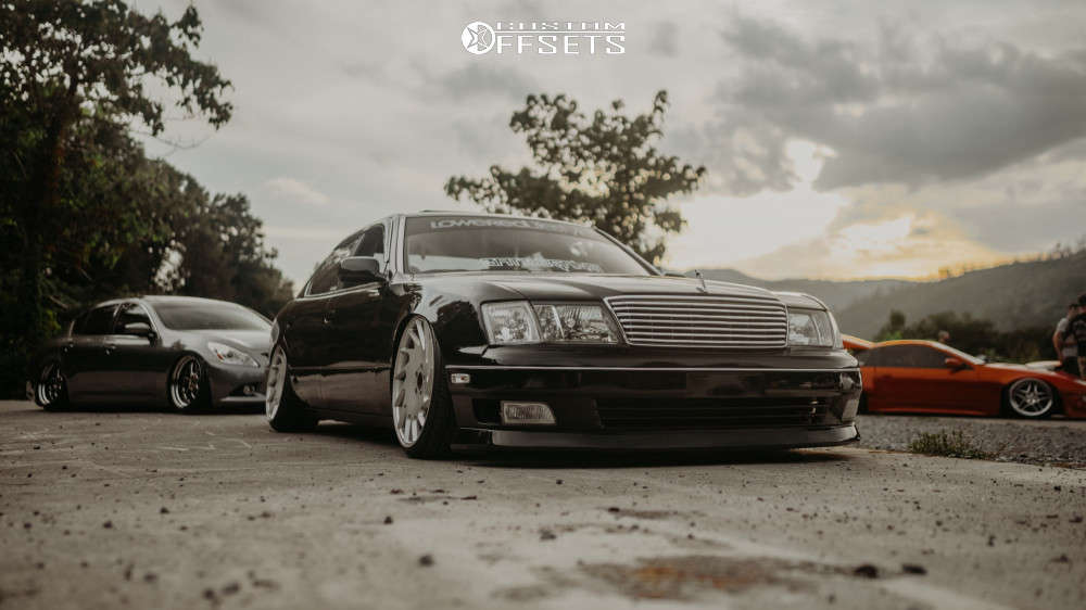 1997 Lexus LS400 Wheel Offset Tucked Air Suspension | 1936619 | Custom ...