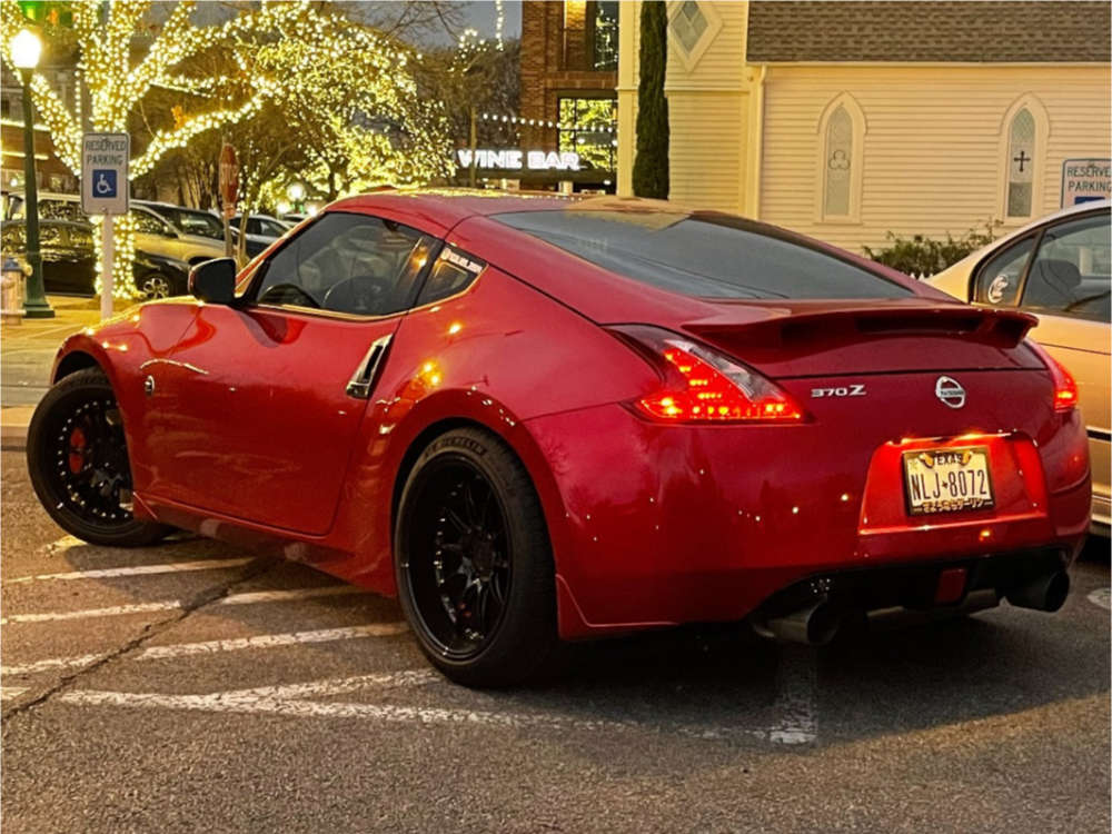 2020 Nissan 370Z with 19x9.5 20 Aodhan Ds07 and 245/40R19 Continental ...