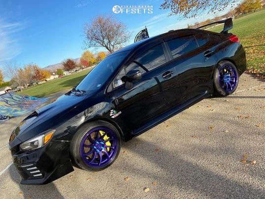 2018 Subaru WRX STI Wheel Offset Stock | 1938865 | Custom Offsets