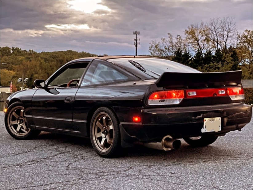 1991 Nissan 240SX Wheel Offset Tucked Coilovers | 1939772 | Custom Offsets
