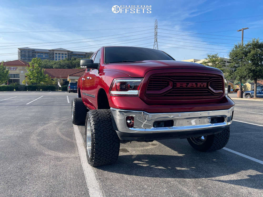2014 Ram 1500 with 22x14 -76 Fuel Forged Ff26 and 35/15.5R22 Venom Power Terra Hunter X/t and ...