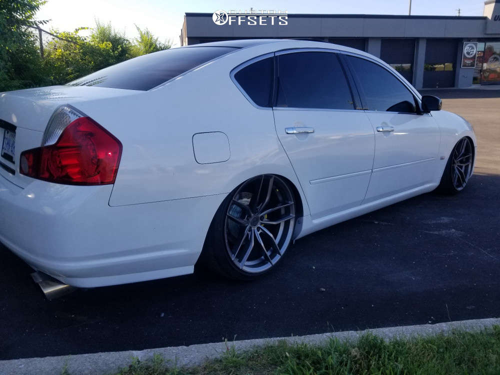 2007 INFINITI M35 Wheel Offset HellaFlush Coilovers | 1940198 | Custom ...