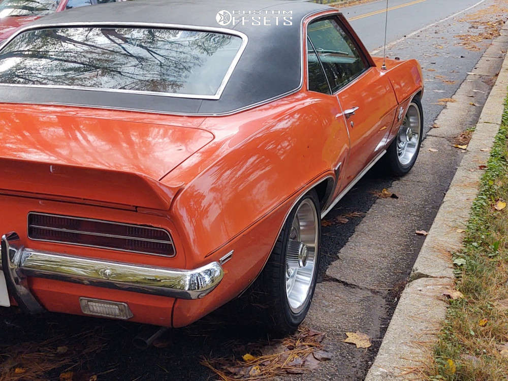 1969 Chevrolet Camaro with 17x8 0 BG Rod Works Rally and 235/45R17 ...