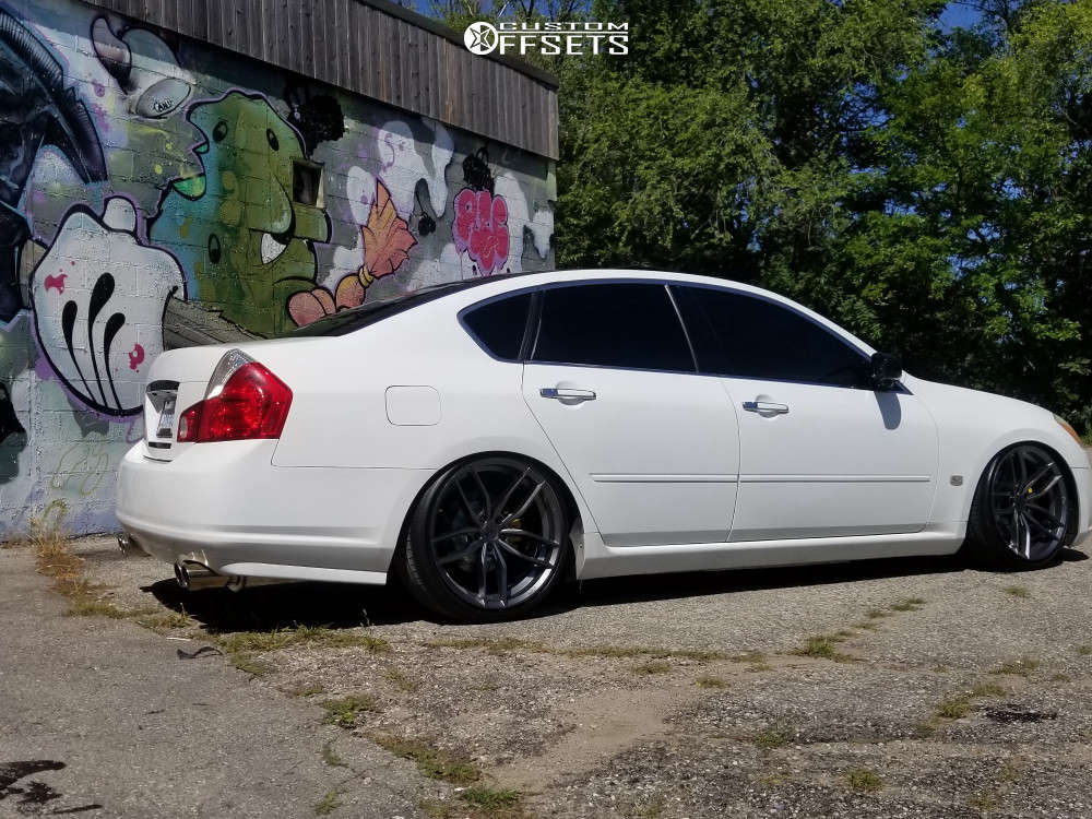 2007 INFINITI M35 Wheel Offset Flush Coilovers | 1941175 | Custom Offsets