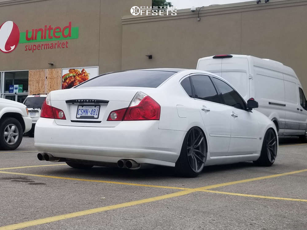 2007 INFINITI M35 Wheel Offset Flush Coilovers | 1941175 | Custom Offsets