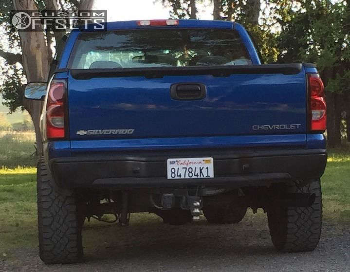 2004 Chevrolet Silverado 1500 with 17x9 -6 Pro Comp Series 69 and 285 ...