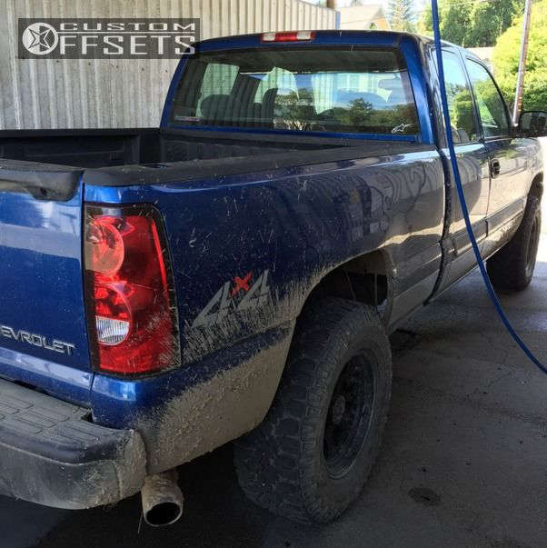 2004 Chevrolet Silverado 1500 with 17x9 -6 Pro Comp Series 69 and 285 ...
