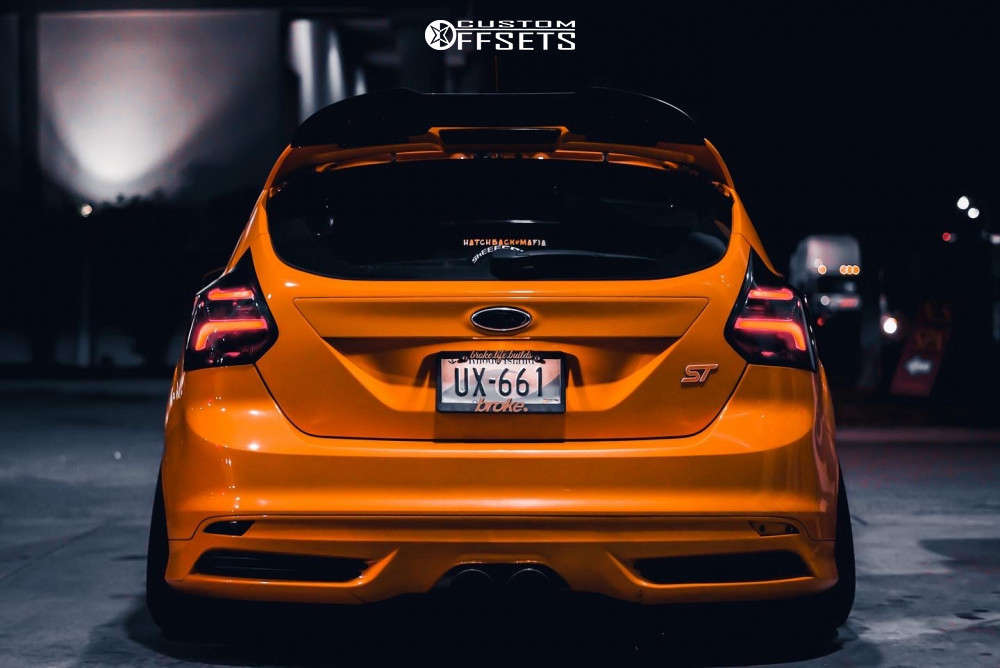 2013 Ford Focus Wheel Offset Nearly Flush Lowering Springs | 1942962 ...