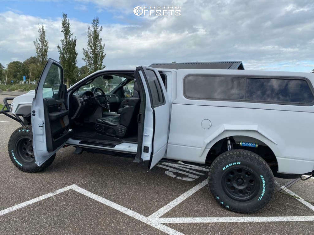 2004 Ford F-150 with 18x9.5 -12 American Offroad A105 and 35/12.5R18 ...