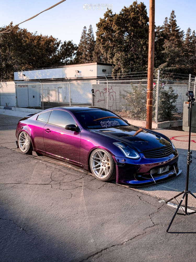 2005 INFINITI G35 Wheel Offset Nearly Flush Air Suspension | 1943584 ...