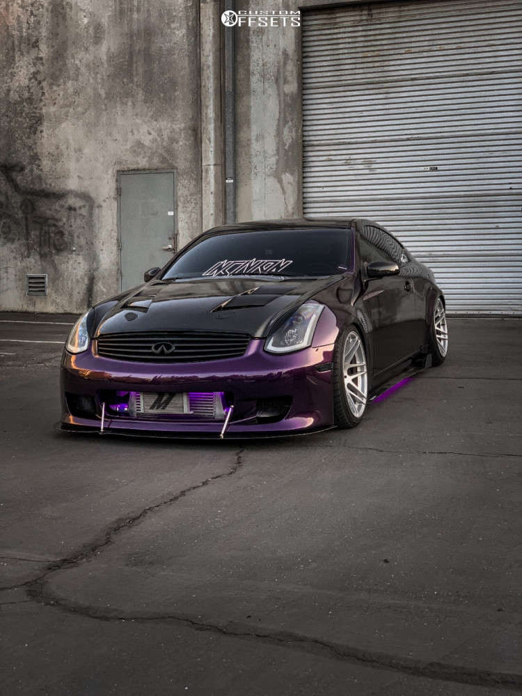 2005 INFINITI G35 Wheel Offset Nearly Flush Air Suspension | 1943584 ...