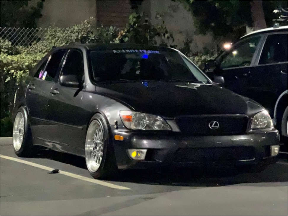 2001 Lexus IS300 Wheel Offset HellaFlush Coilovers | 1943735 | Custom ...