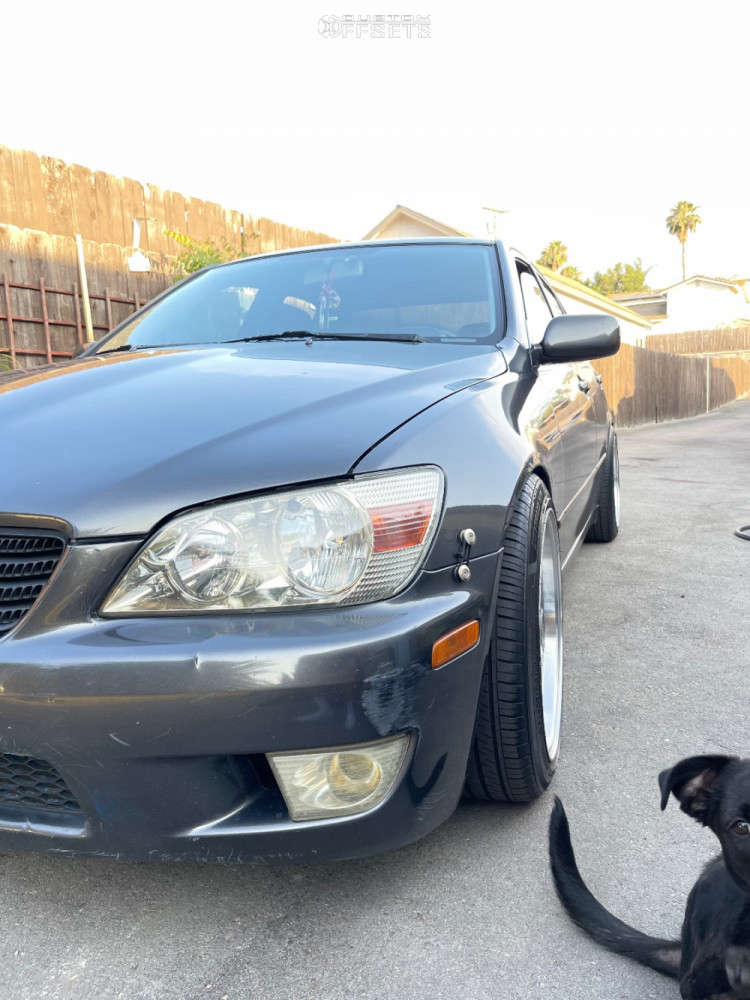 2001 Lexus IS300 Wheel Offset HellaFlush Coilovers | 1943735 | Custom ...