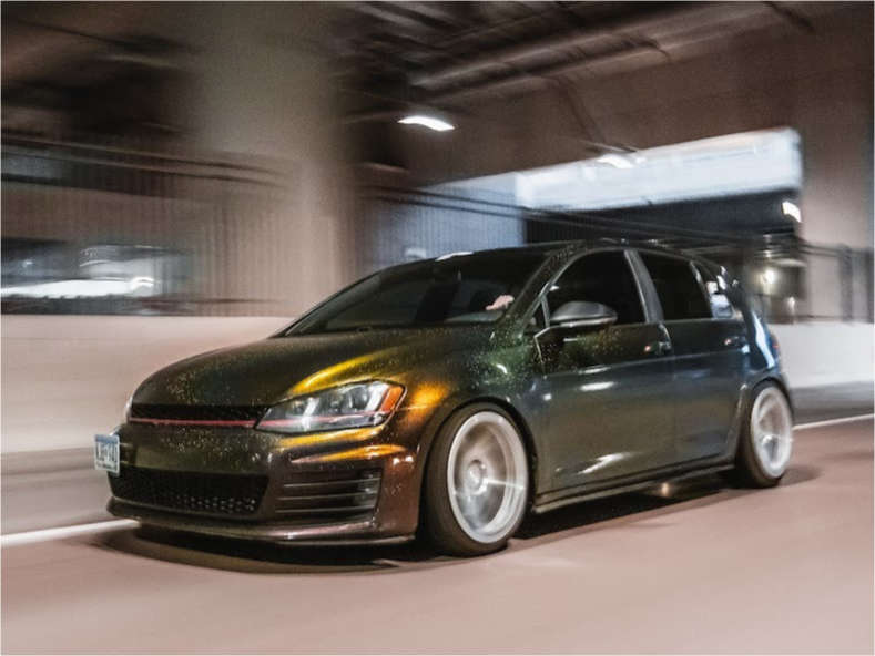 2015 Volkswagen GTI Flush Air Suspension | Custom Offsets
