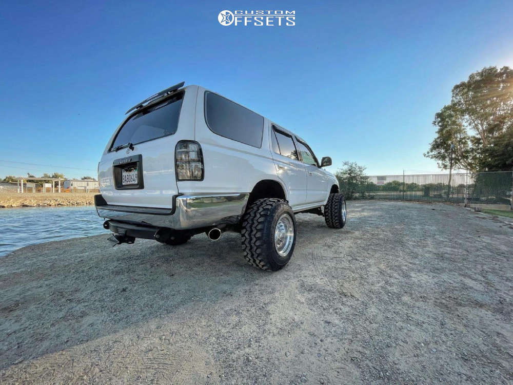 1997 Toyota 4Runner with 15x12 -71 Eagle Alloy Series 058 and 29/11 ...