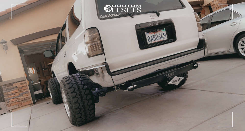 1997 Toyota 4Runner with 15x12 -71 Eagle Alloy Series 058 and 29/11 ...