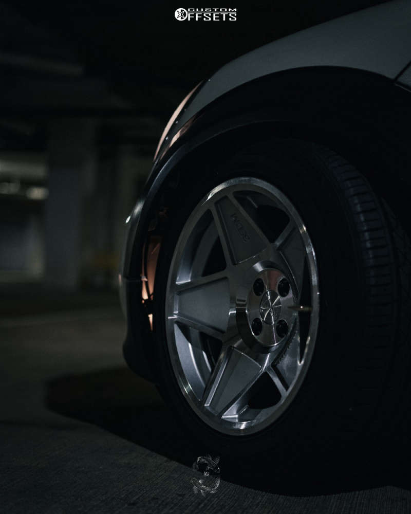 2012 Mini Cooper with 16x9 20 3SDM 0.05 and 225/50R16 Hankook Ventus V2 ...