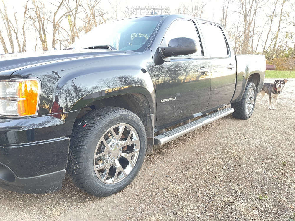 2013 GMC Sierra 1500 with 20x9 31 Wheel Replicas V1176 and 275/55R20 ...