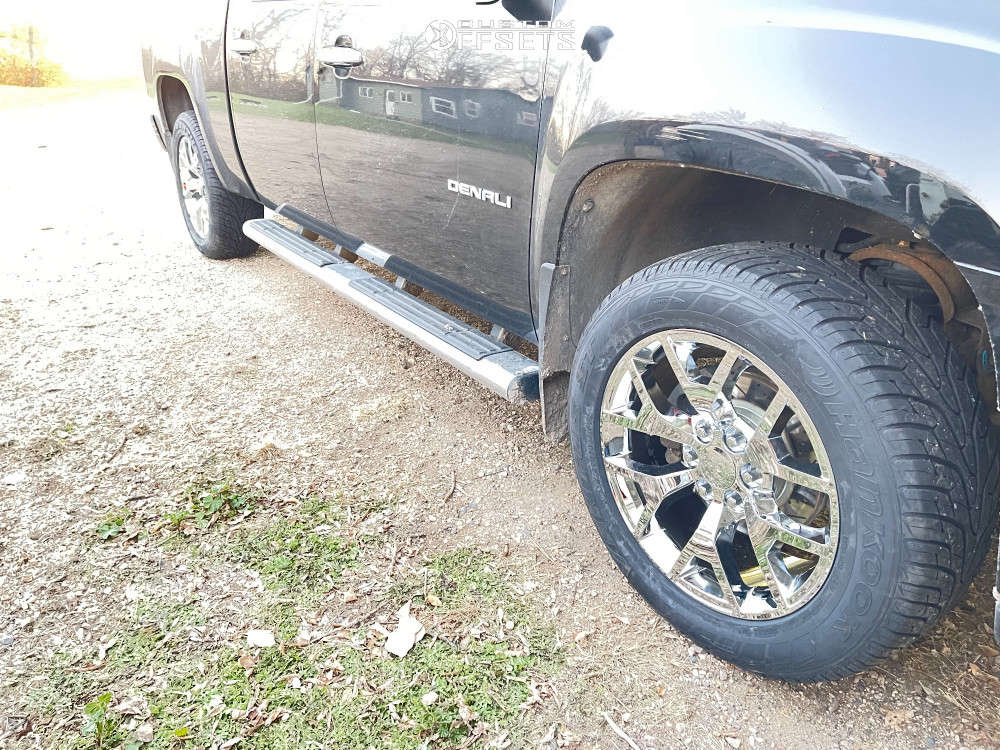 2013 GMC Sierra 1500 with 20x9 31 Wheel Replicas V1176 and 275/55R20 ...