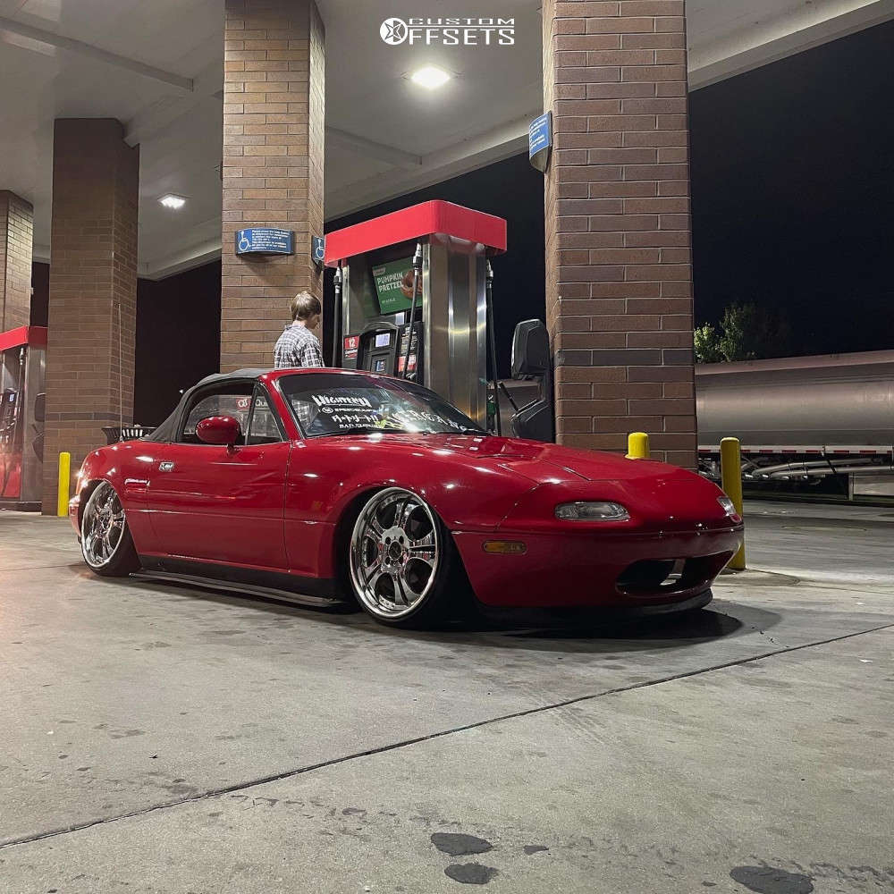 1991 Mazda Miata Wheel Offset Tucked Air Suspension | 1948223 | Custom ...
