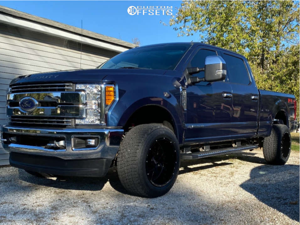 2017 Ford F-250 Super Duty with 20x12 -51 Vision Rocker and 33/12.5R20 ...