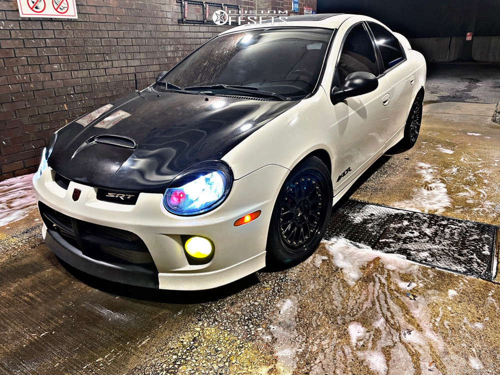 2005 Dodge Neon with 17x7 38 XXR 521 and 225/45R17 Bridgestone Alenza ...