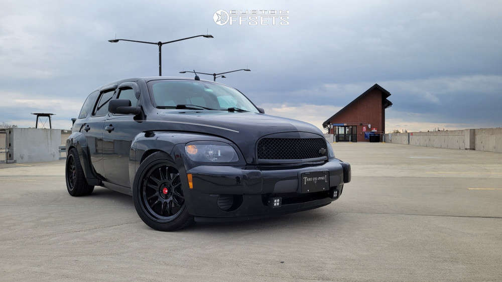 2007 Chevrolet HHR with 18x8.5 35 Aodhan Ah07 and 245/40R18 Fullway ...