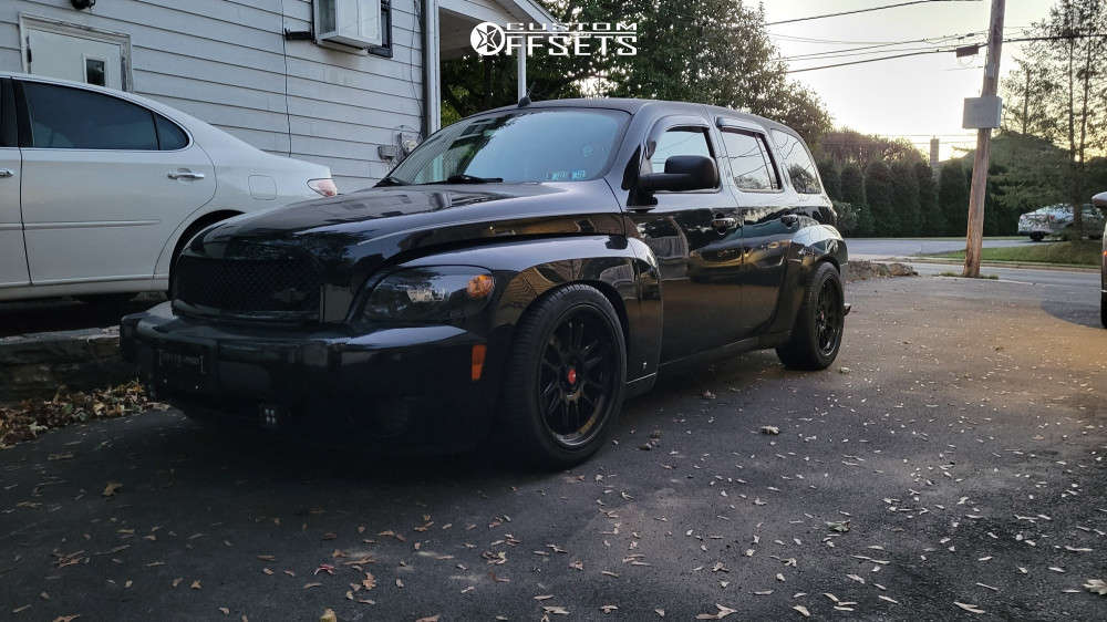 2007 Chevrolet HHR with 18x8.5 35 Aodhan Ah07 and 245/40R18 Fullway ...