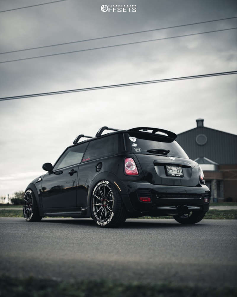 2011 Mini Cooper with 17x7.5 40 XXR 527 and 215/45R17 Michelin Pilot ...