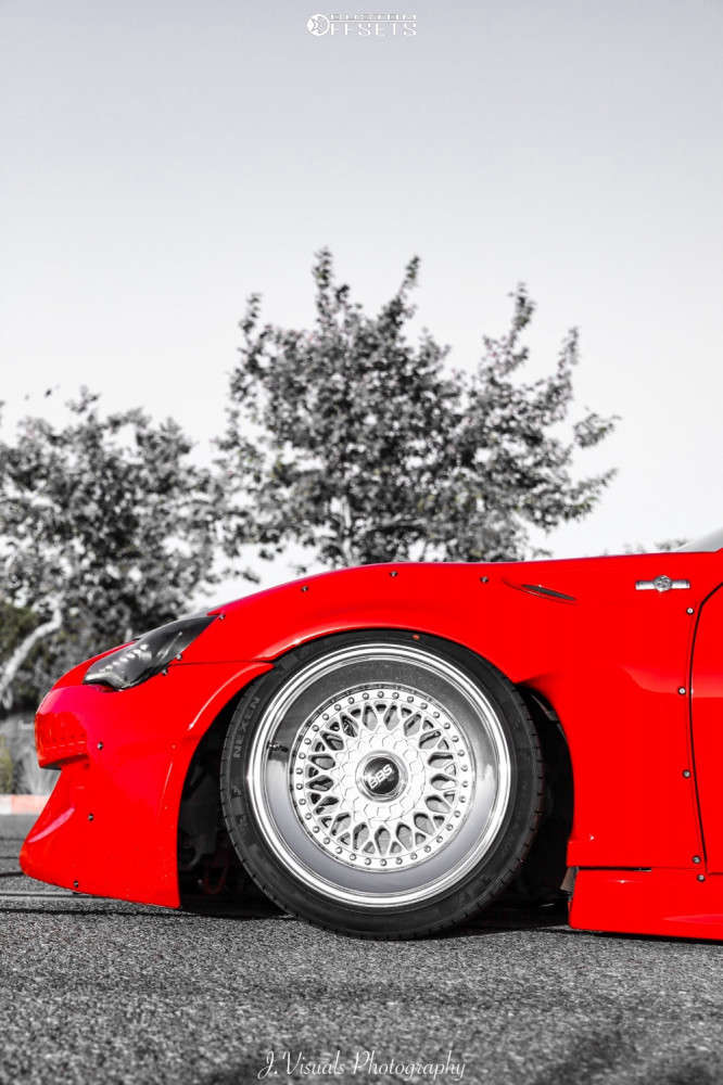 2015 Scion FR-S with 18x9.5 -12 BBS Rs and 225/40R18 Nexen N Fera Au7 ...