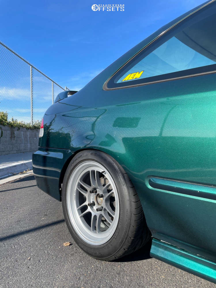 2000 Honda Civic Wheel Offset Flush Coilovers | 1949140 | Custom Offsets