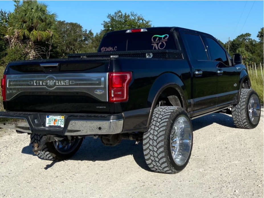 2015 Ford F-150 with 24x14 -81 ARKON OFF-ROAD Caesar and 35/13.5R24 AMP ...