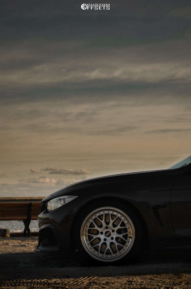 2017 BMW 440i XDrive with 19x8.5 30 ESR Cs1 and 245/35R19 Hankook ...