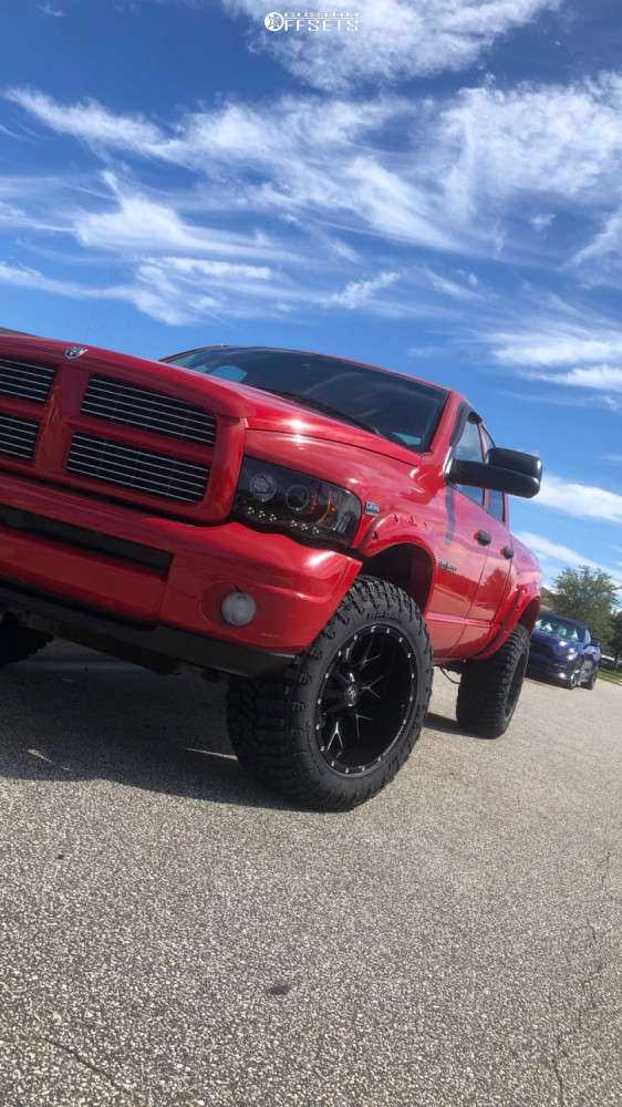 2003 Dodge Ram 1500 with 20x12 -44 Hardrock Affliction and 35/12.5R20 ...