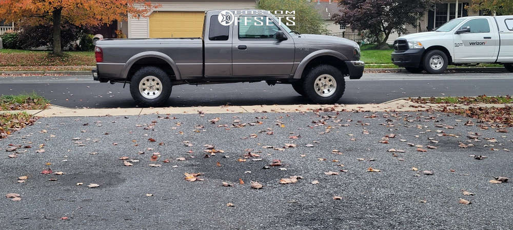 2004 Ford Ranger with 15x10 -43 American Racing Baja and 31/10.5R15 ...