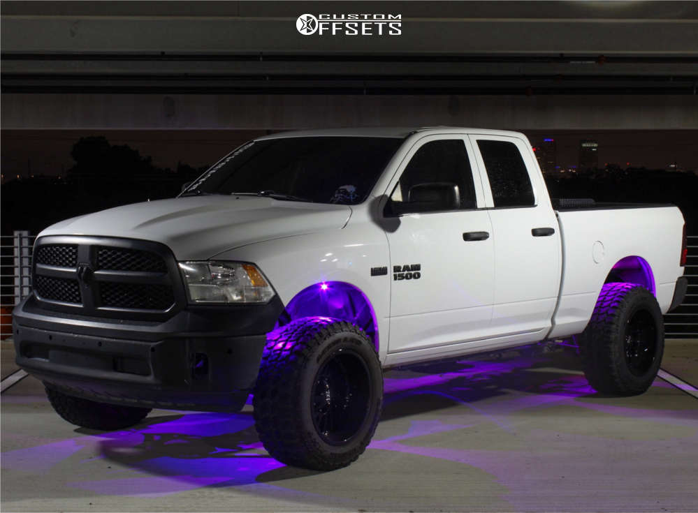2014 Ram 1500 with 20x12 -51 Hardrock Overdrive and 35/12.5R20 Achilles ...