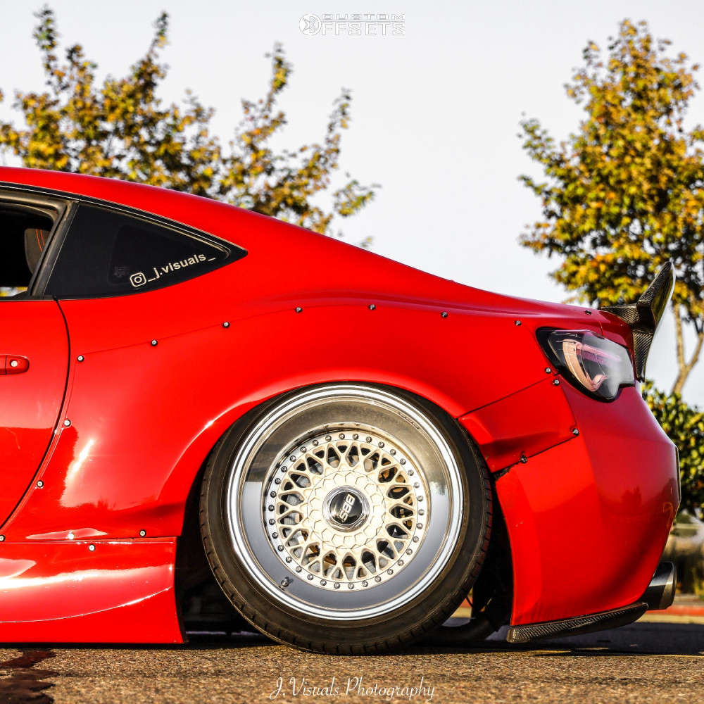 2015 Scion FR-S Wheel Offset HellaFlush Air Suspension | 1951229 ...