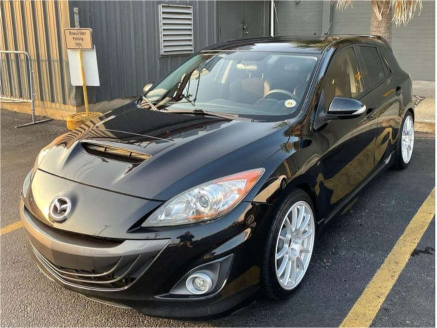 2010 Mazda 3 Wheel Offset Nearly Flush Lowering Springs | 1951361 ...