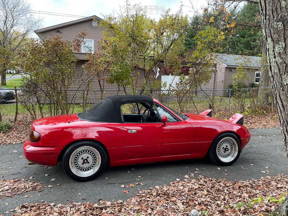 1990 Mazda Miata Wheel Offset Nearly Flush Coilovers | 1951887 | Custom ...