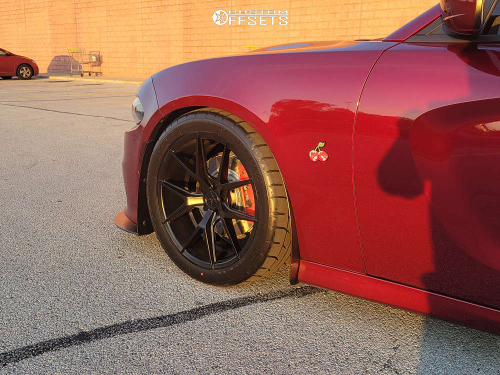 2018 Dodge Charger with 20x9 25 Verde Axis and 275/40R20 Mickey ...