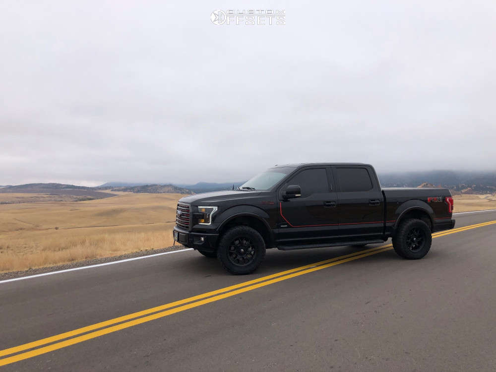 2017 Ford F-150 with 20x9 1 Fuel Tech and 33/12.5R20 Toyo Tires Open ...