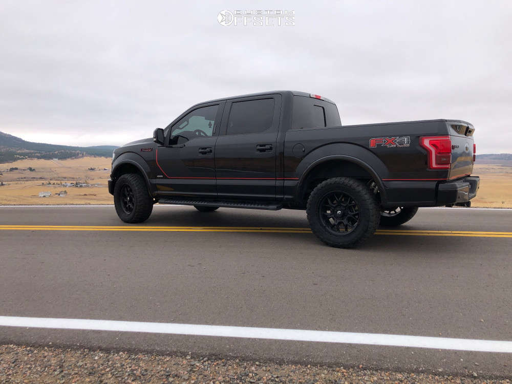 2017 Ford F-150 with 20x9 1 Fuel Tech and 33/12.5R20 Toyo Tires Open ...
