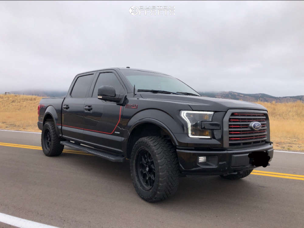 2017 Ford F-150 with 20x9 1 Fuel Tech and 33/12.5R20 Toyo Tires Open ...