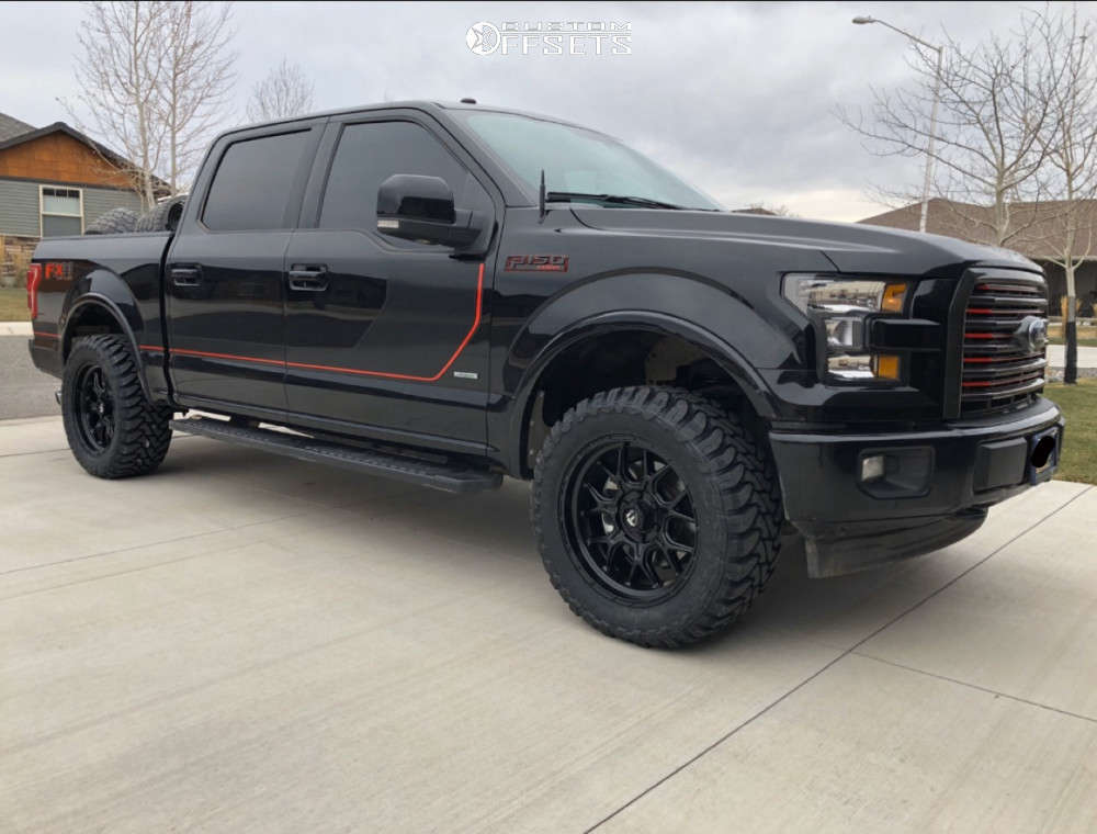 2017 Ford F-150 with 20x9 1 Fuel Tech and 33/12.5R20 Toyo Tires Open ...