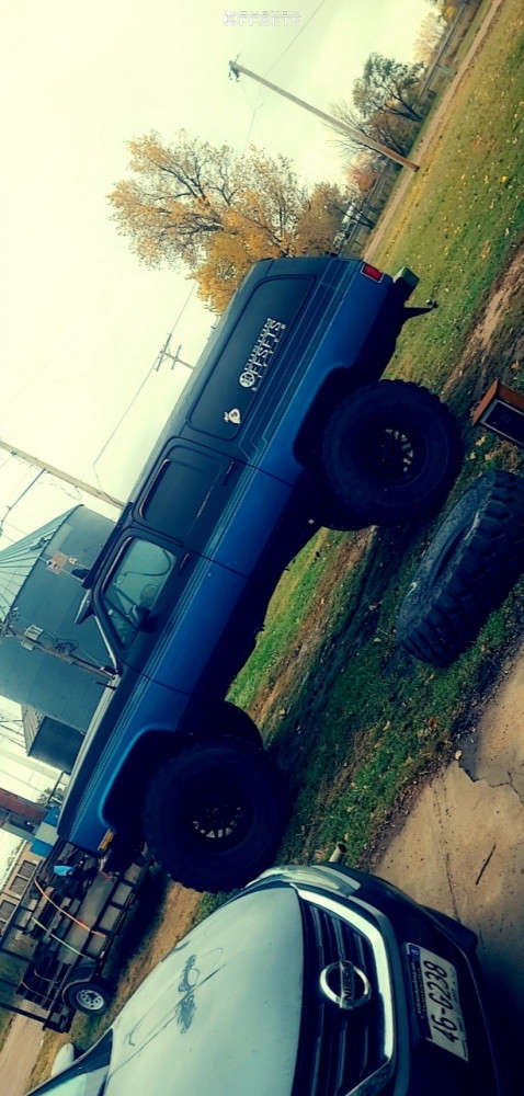1991 Chevrolet R2500 Suburban with 20x12 -44 American Offroad Renegade ...