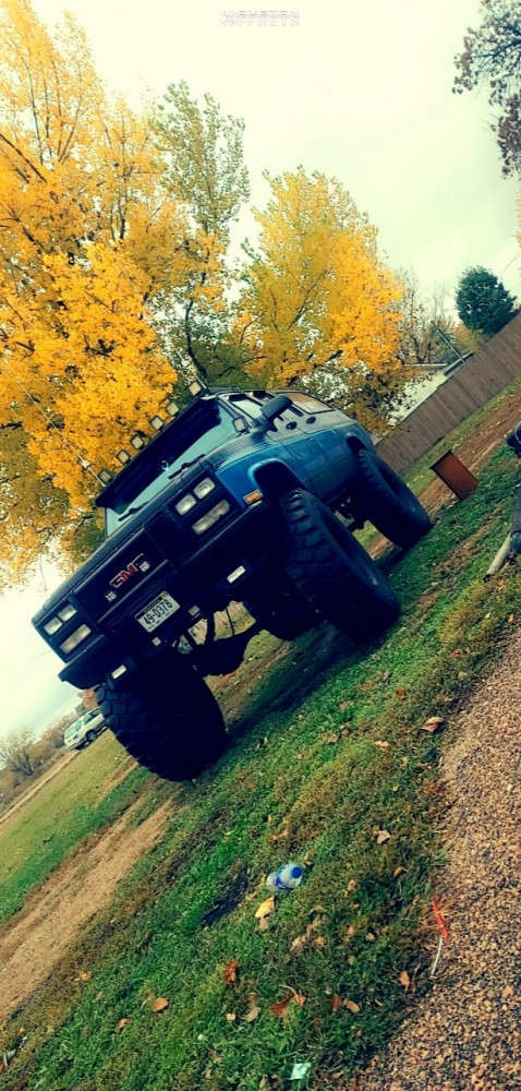 1991 Chevrolet R2500 Suburban with 20x12 -44 American Offroad Renegade ...