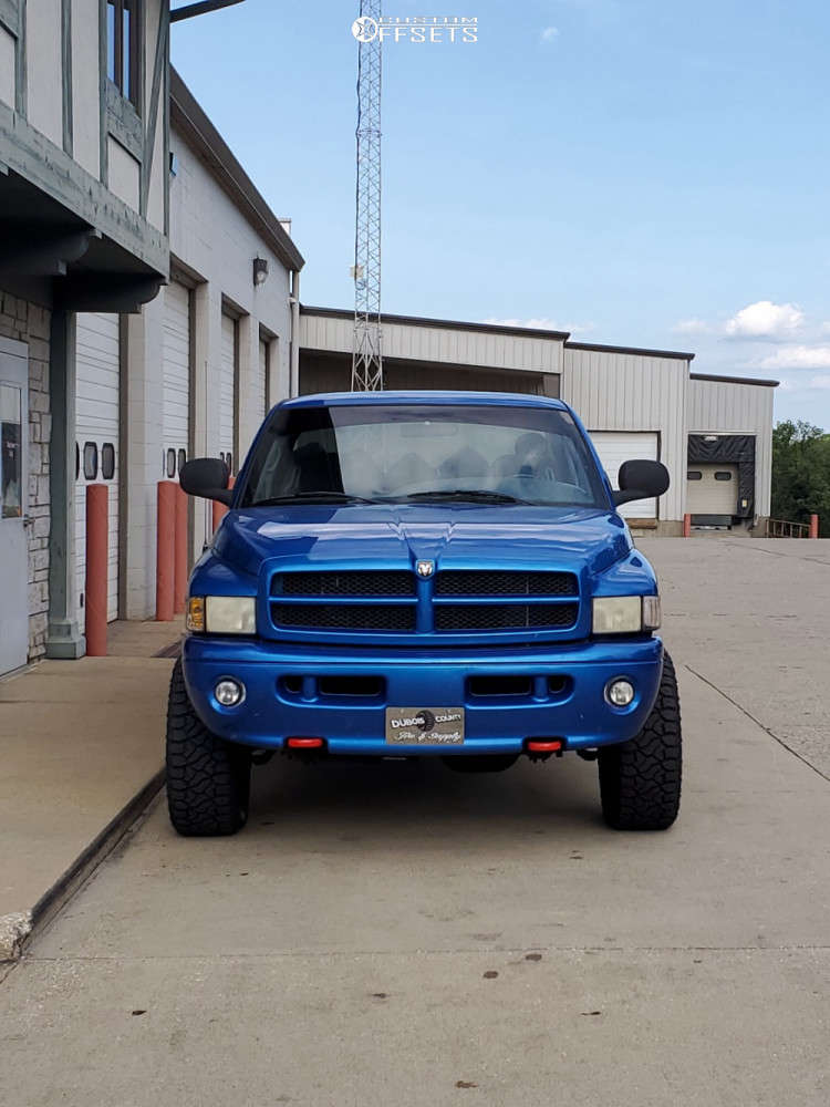2000 Dodge Ram 1500 with 20x10 -12 Fuel Rebel and 275/55R20 Venom Power ...